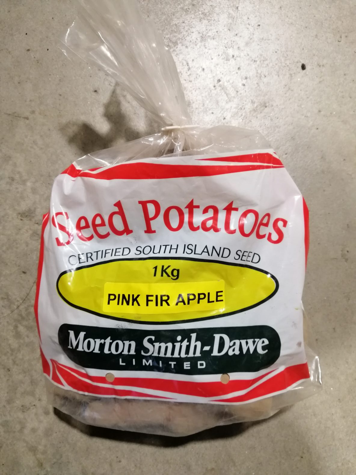 Seed Potato Pink Fir Apple 1kg - Springvale Garden Centre